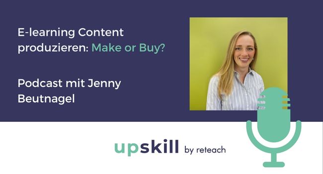Podcast: E-Learning Inhalte make or buy? - reteach